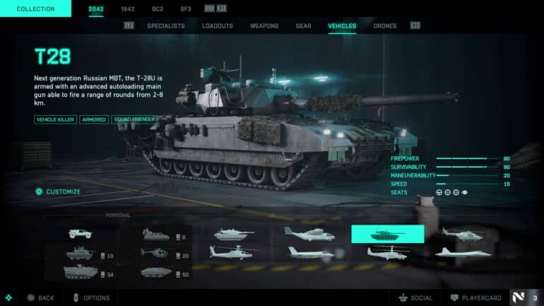 Battlefield 2042 All Vehicles List - Customize and How to Use Each