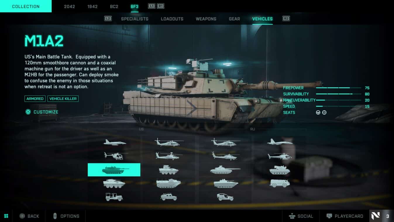 Battlefield 2042 All Vehicles List - Customize and How to Use Each
