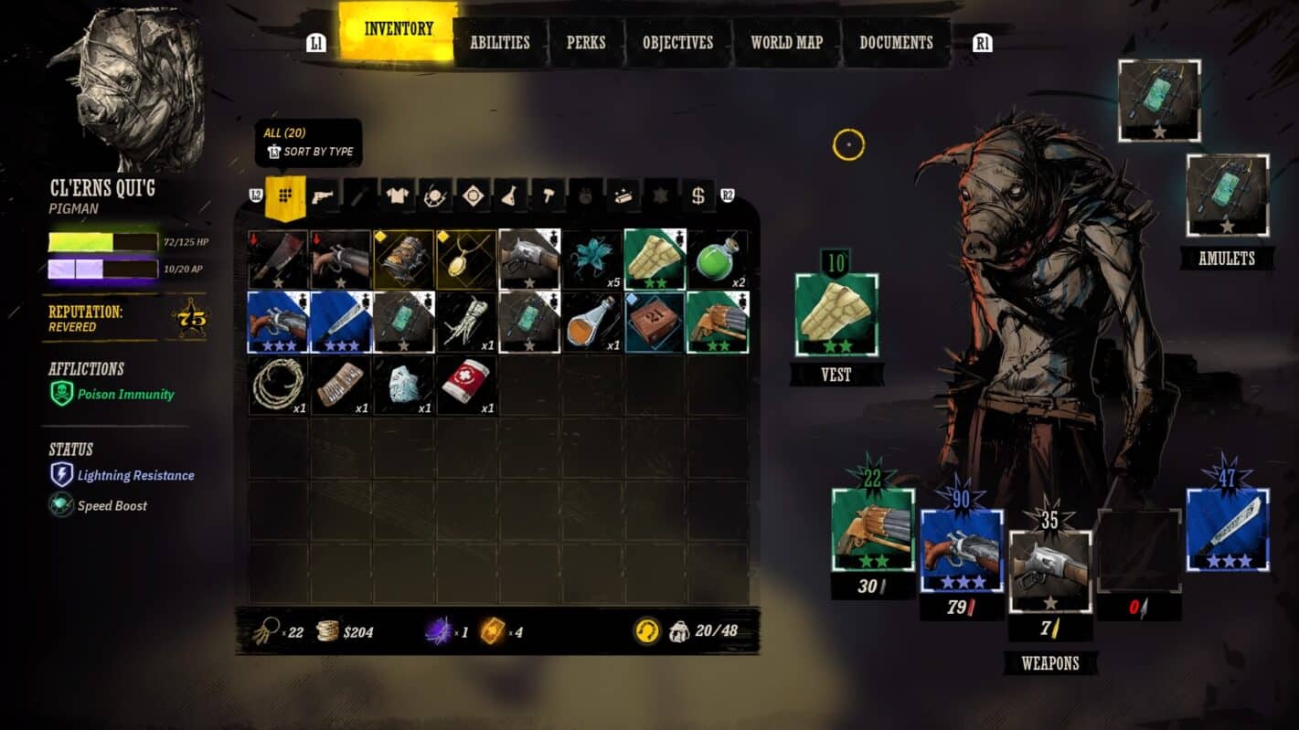 Weird West - How to Play as a Pigman