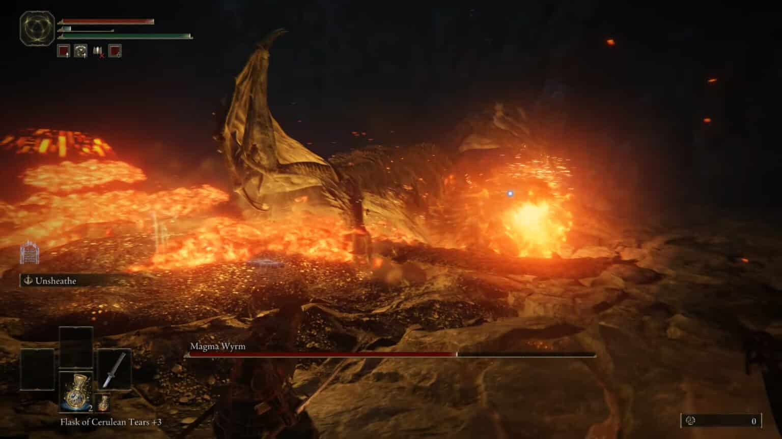 Elden Ring - How to Beat Magma Wyrm and Get Moonveil Guide