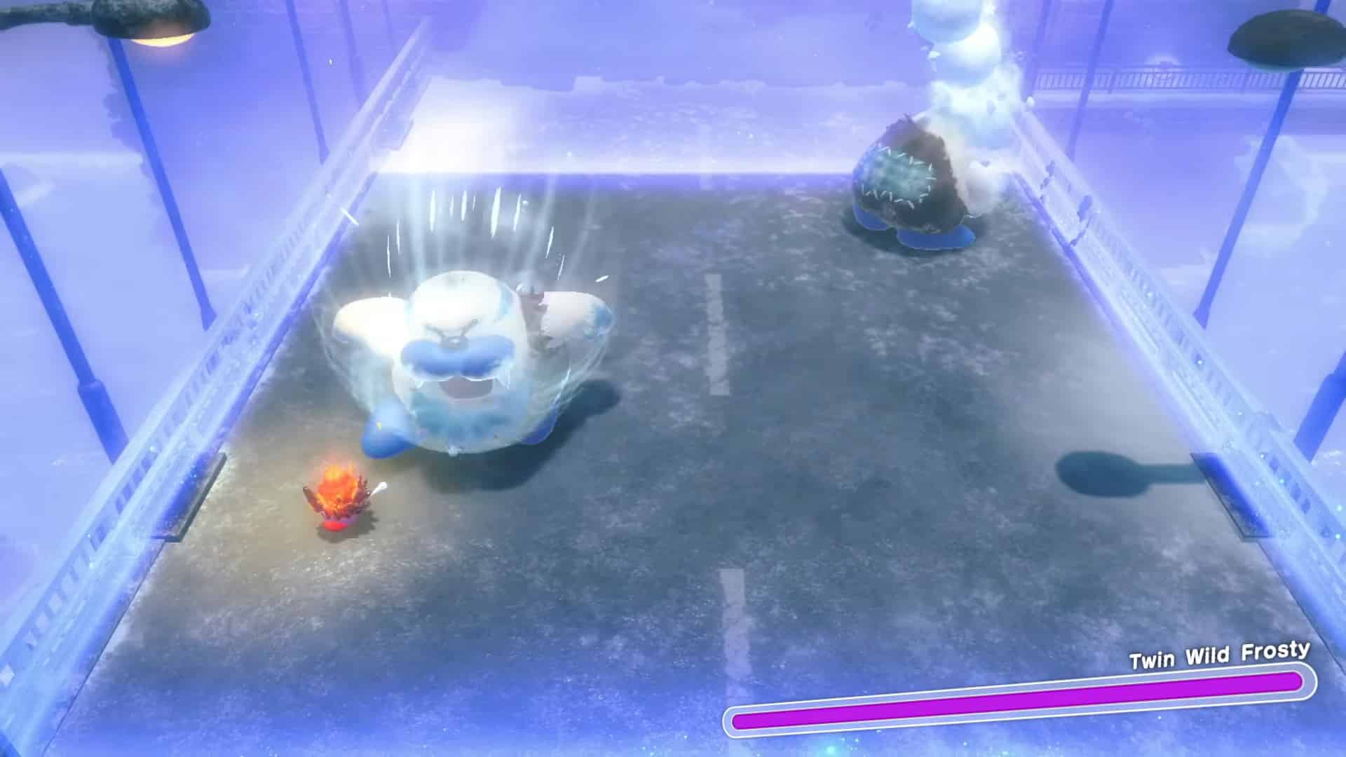 How to Beat Wild Frosty Mini Boss Fight in Kirby and the Forgotten Land