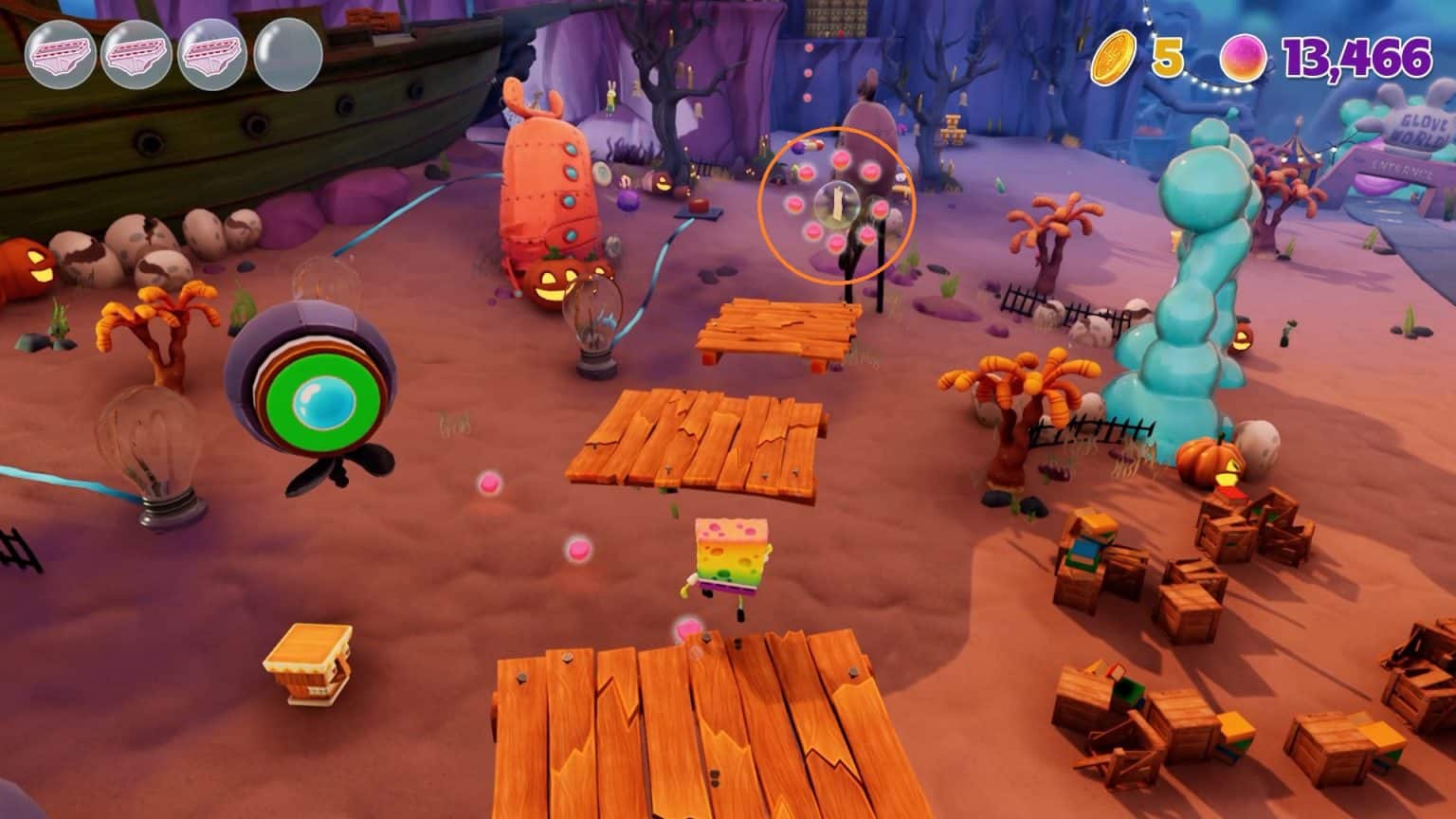 All 9 Sticky Notes Locations in SpongeBob SquarePants: The Cosmic Shake